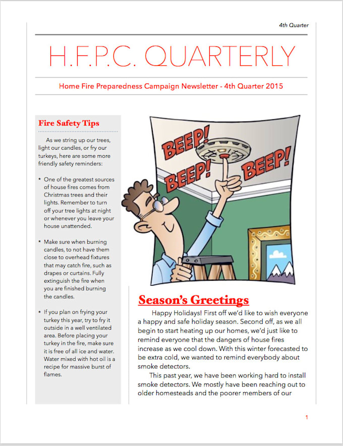 Create an informational handout by Samkoenig | Fiverr