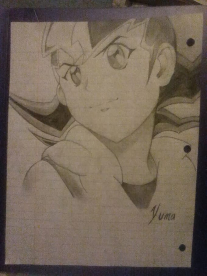 Draw anime drawings from any anime by Knicolescott | Fiverr