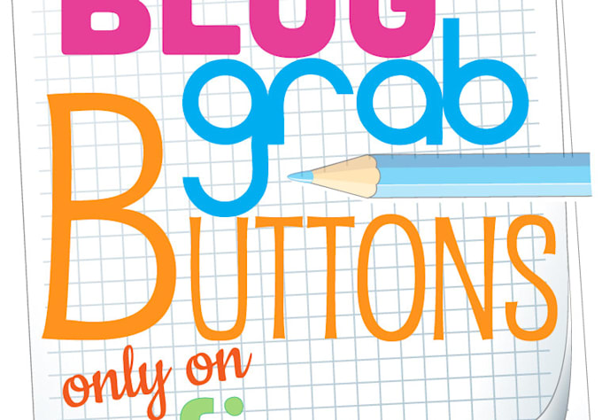 Make you a blog button/badge by Designbymiranda | Fiverr