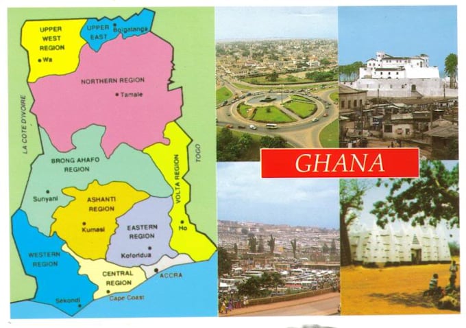 Send a nice postcard from ghana to any address in the world by ...