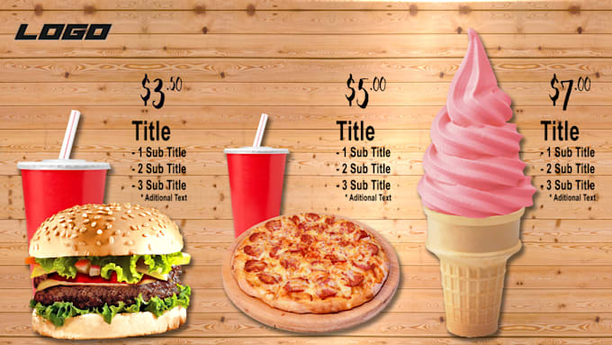 Animated your fast food screen by Mccuban | Fiverr