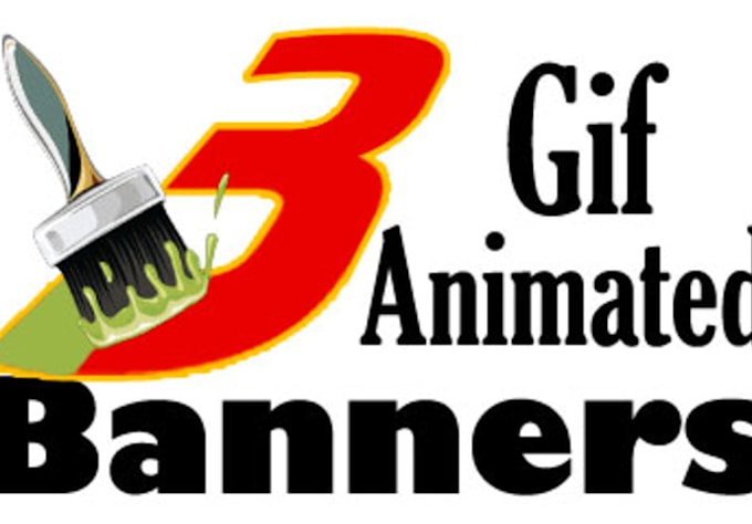 Design gif animated banner set by Mester7 | Fiverr