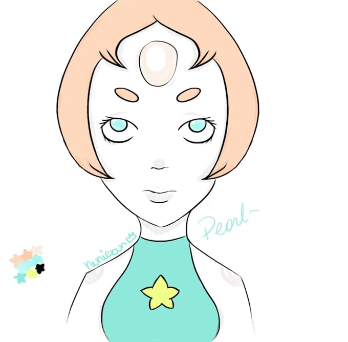 Draw a random character for you by Huniebun | Fiverr