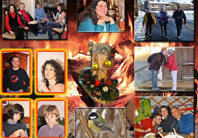 Create an amazing professional looking collage from 5 to12 of your ...