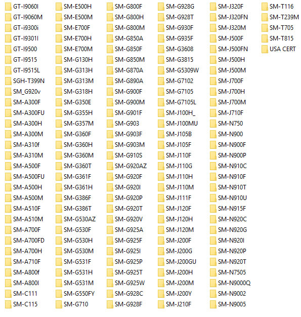 Cert files for samsung mobile clean and private all model by Kamelencien35 | Fiverr