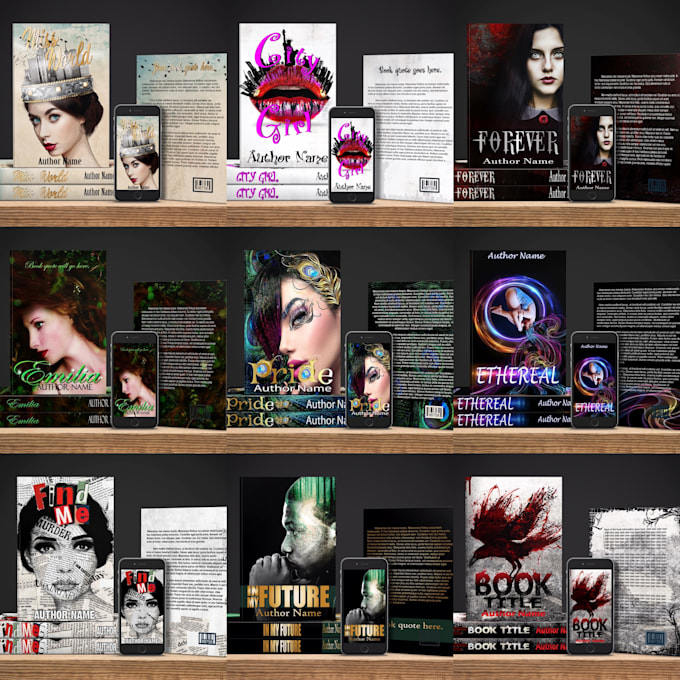 Create an amazing book design for you by Dropdeaddesigns | Fiverr