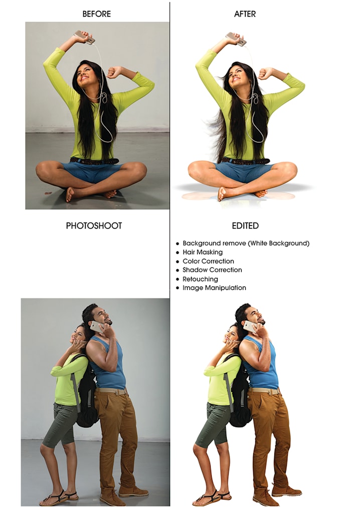 Perfectly remove background with clean edges by Mudithalahiru | Fiverr