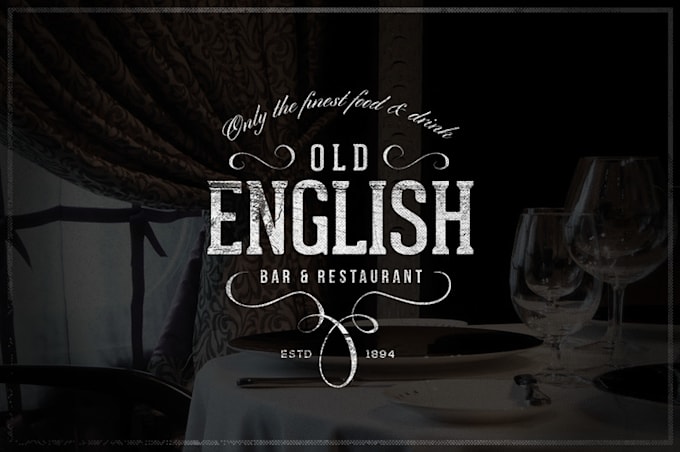 Design real retro vintage logo by Callem | Fiverr