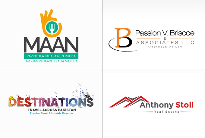 Design two logo with free vector file by Abdurrehmanriaz | Fiverr