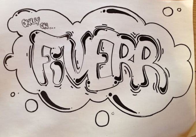 Make a speed graffiti drawing of your name or anything else by Aray8750 ...