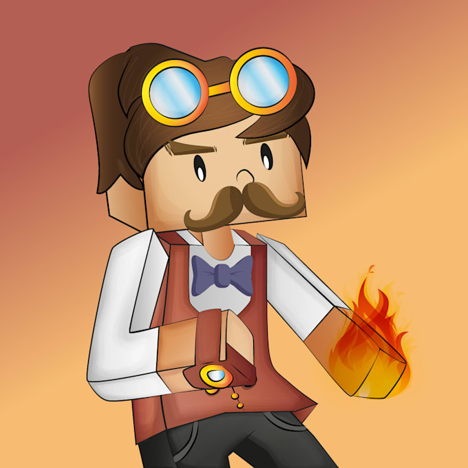 Draw your minecraft avatar by Keilynpaolaa | Fiverr