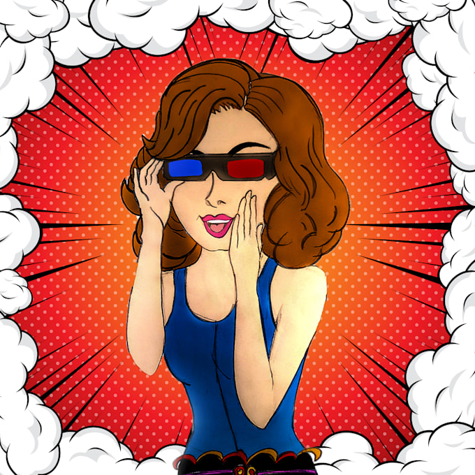 Draw any cartoon character by Istiaq_hossan | Fiverr