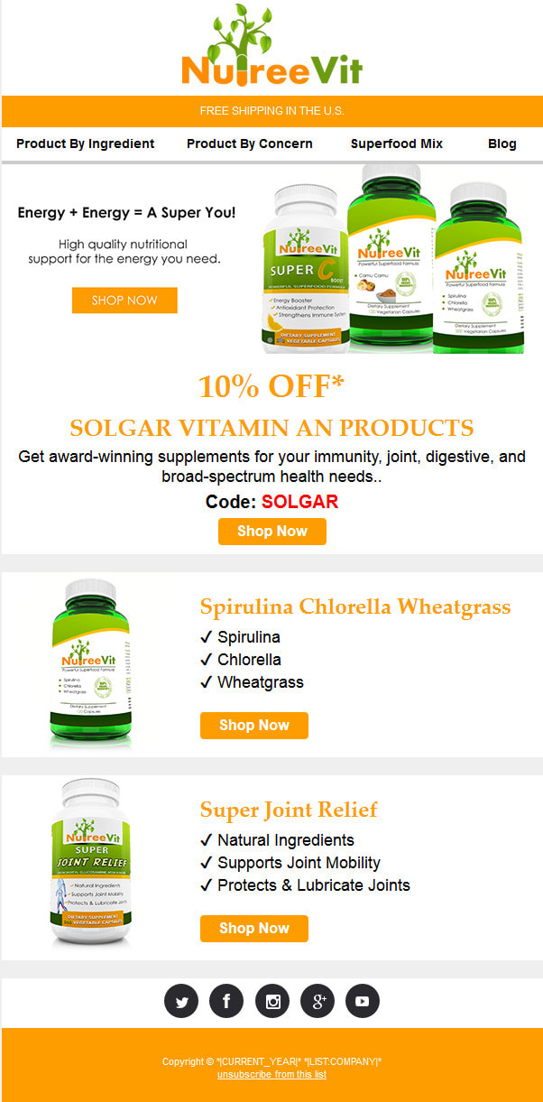 Design a responsive html email template for you by Minahmmas | Fiverr