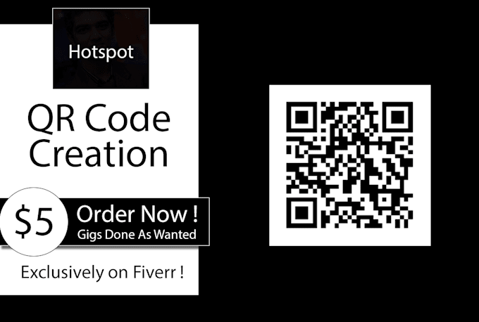 Create qr code perfectly by Hotspot2009 | Fiverr