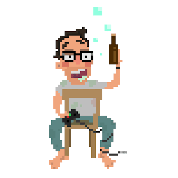 Create 8 bit pixel art and animations by Kayodo | Fiverr