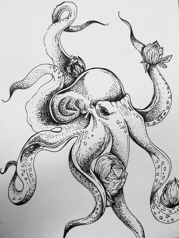 Create small pen and ink drawings of anything you would like by Riceha ...