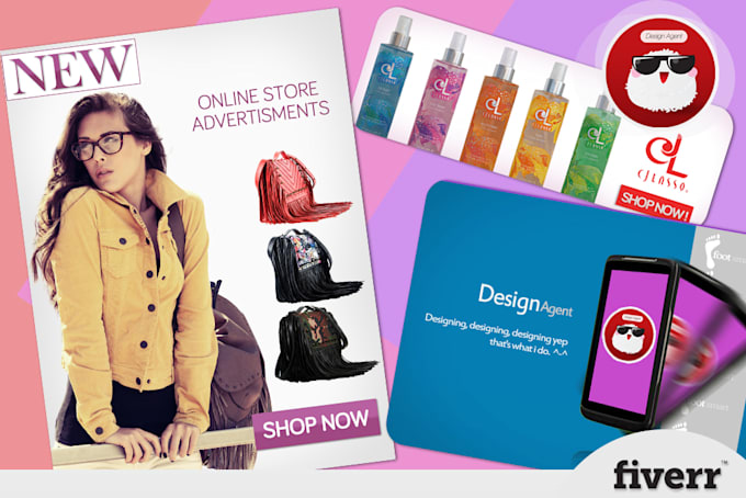 Design advertisements for your online store by Design_agent | Fiverr
