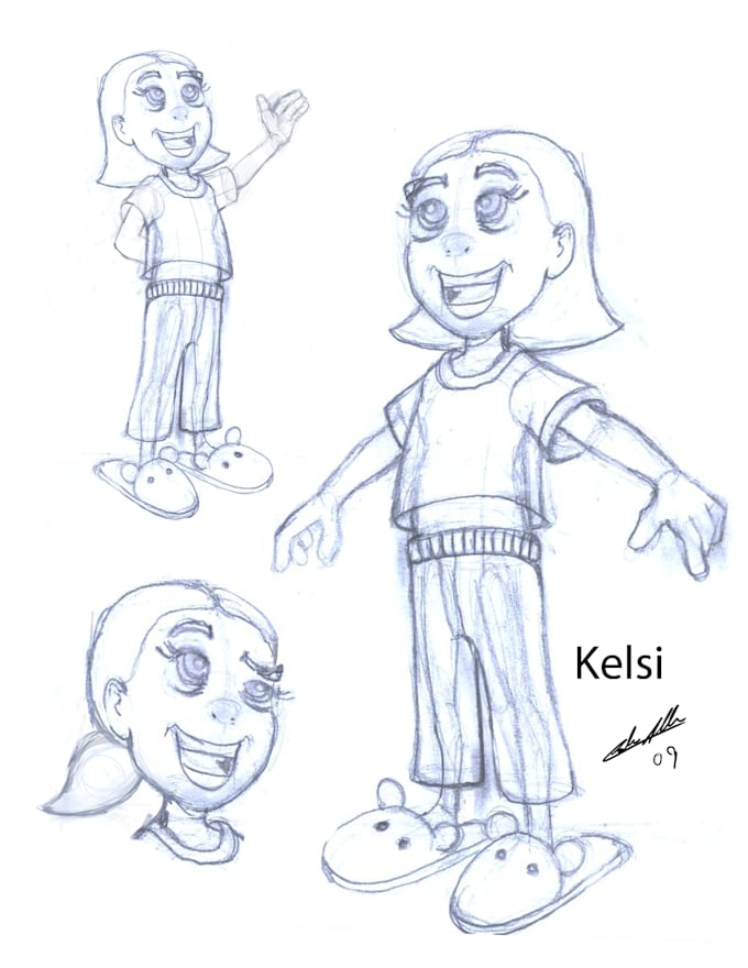 Draw my version of your original character for you by Dresdezign | Fiverr