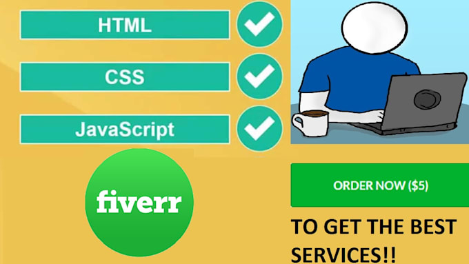 Resolve any html,css,javascript issue by Pro_triad | Fiverr