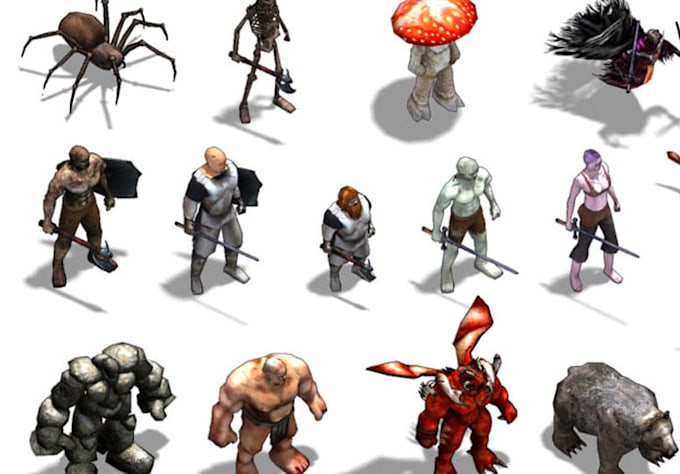 Create a sprite graphic for your 2d video game by Chriscozmo | Fiverr