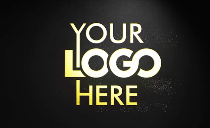 Create amazing gold logo intro by Mjintro | Fiverr