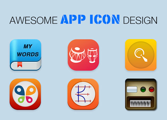 Design awesome app icon for mobile app by Deepeshfagna | Fiverr