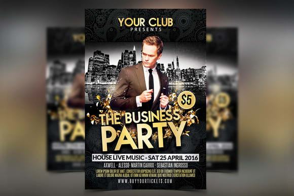 Design business, party, event club promotion flyer by Doctorgraphix ...