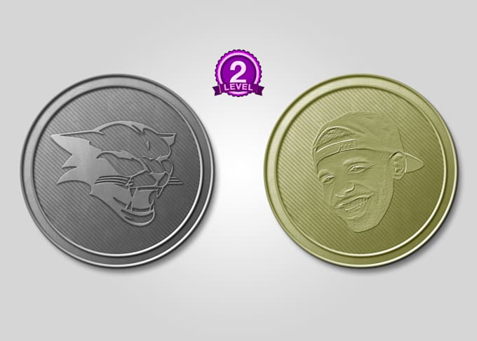Put your face or logo on a coin by Bricealan | Fiverr