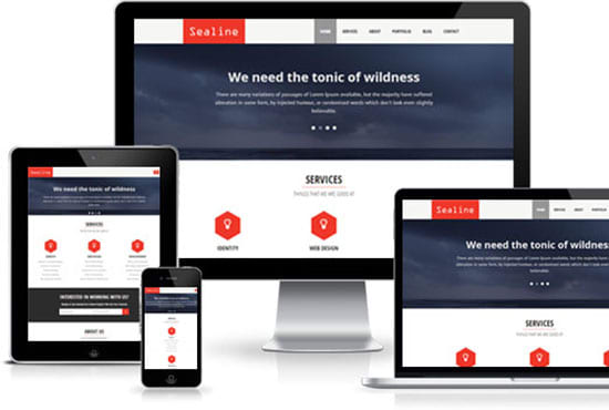 Build an eye catching bootstrap responsive website template by Assadullahch | Fiverr