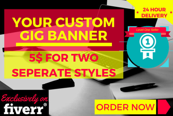 Create a beautiful custom fiverr banner by Mmakleff | Fiverr