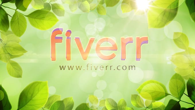 Create charming spring video intro presentation by Dream_studio | Fiverr