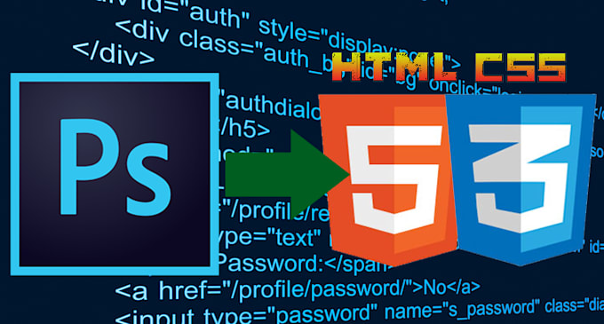 Convert 5 pages from photoshop to html and css by Eurochild | Fiverr