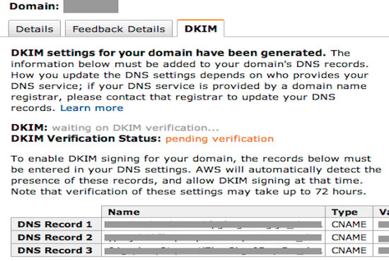 Fix dkim and domain verification issues in amazon ses by Ibbi250 | Fiverr