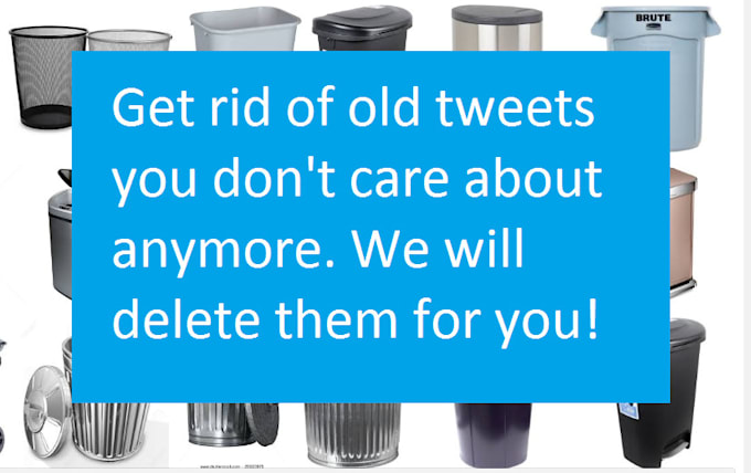 Delete your old tweets by Adrianuscm | Fiverr