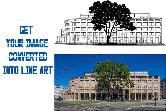 Make any image into line art in 6 hours by Httpdesignhub | Fiverr
