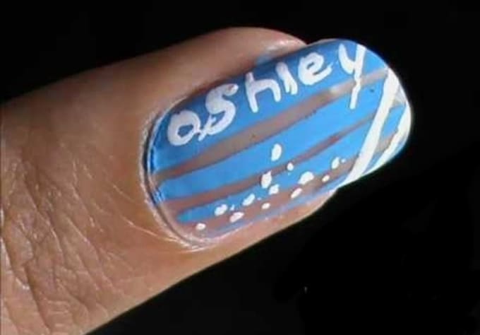 Write any text on my nails which u want only by Creativecollage | Fiverr