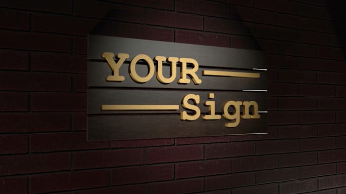 Design your sign in 2d and 3d for cnc routing by Petervdesigns | Fiverr