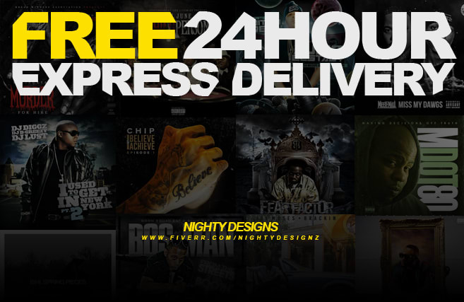 Design a hq mixtape cover, album cover in 24hrs by Nightydesignz | Fiverr