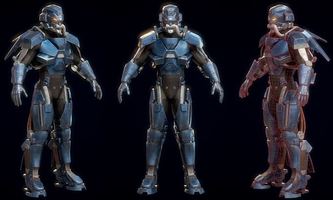 Make the best 3d model for game, print and animation by Artsi3d | Fiverr