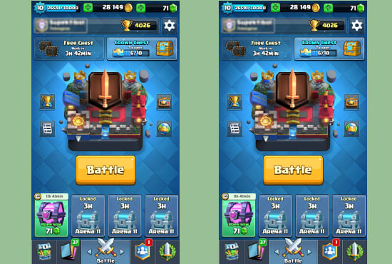 Sell a clash royale account level 10 4000 trophies by Wiwiwonka | Fiverr