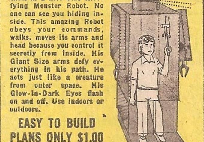 Send you plans for 7 feet monster robot illusion by Houseunusual | Fiverr
