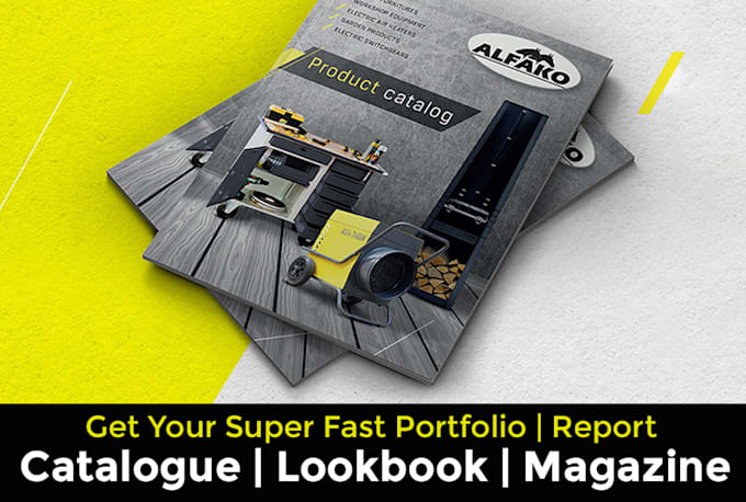 Create a professional fast catalog design by Crestinc | Fiverr