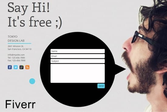 Create a perfect php contact form for you by Webz_master | Fiverr
