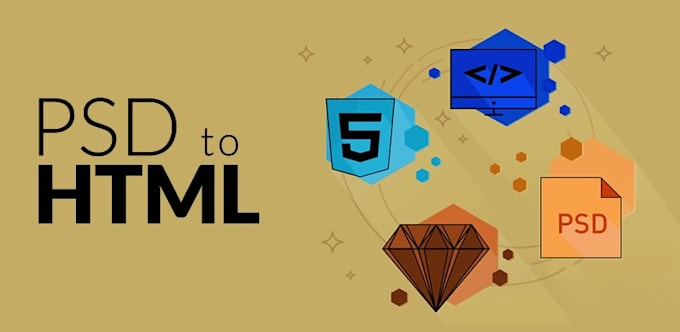 Convert psd to html css using bootstrap by Aleemtaufiq | Fiverr