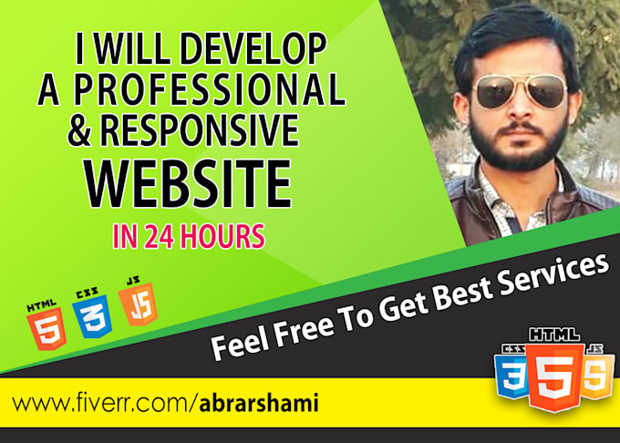 Develop mobile friendly website by Abrarshami | Fiverr