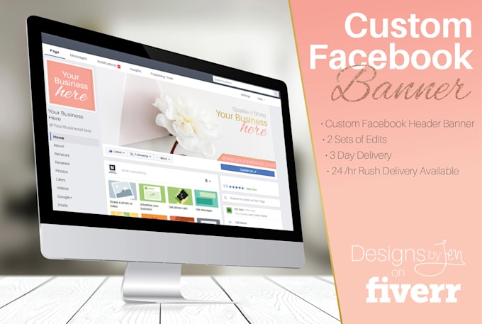 Create a facebook cover photo banner by Thedesignsbyjen | Fiverr