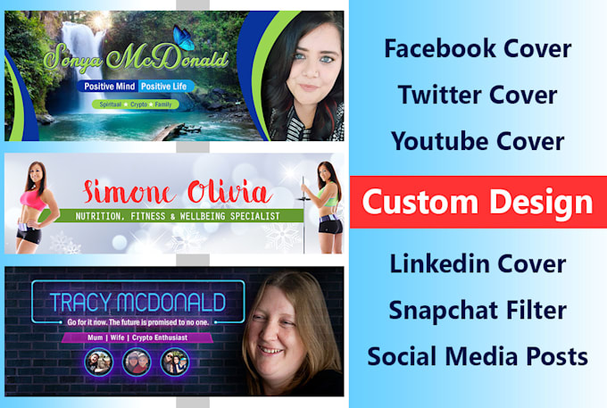 Design your facebook cover photo, social media covers by Chethani | Fiverr