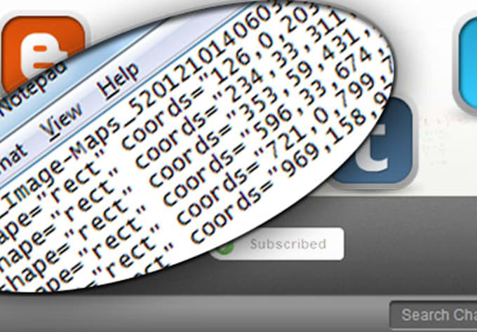 Create image map for your youtube banner by Tulleuchen | Fiverr
