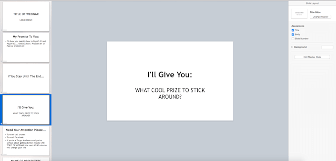 Create custom webinar presentation with perfect scripting by ...