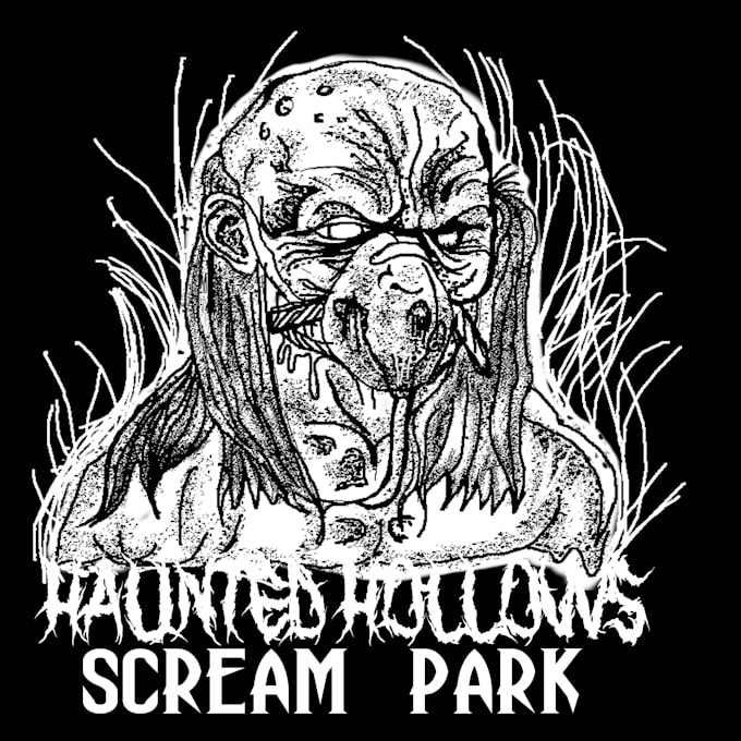 Design one color horror logo or graphic by Thommynekro | Fiverr